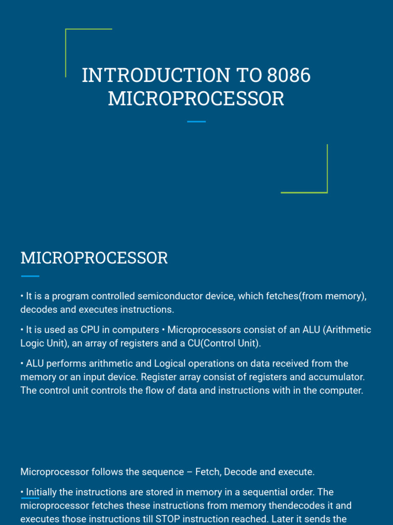 Mod 2 | PDF | Central Processing Unit | Input/Output