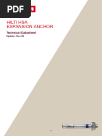 Hilti AM Threaded Rod | PDF | Concrete | Washer (Hardware)