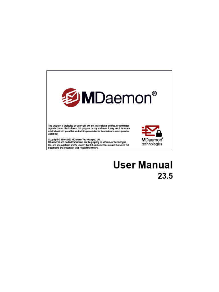 MDaemon en | PDF | Domain Name System | Computing