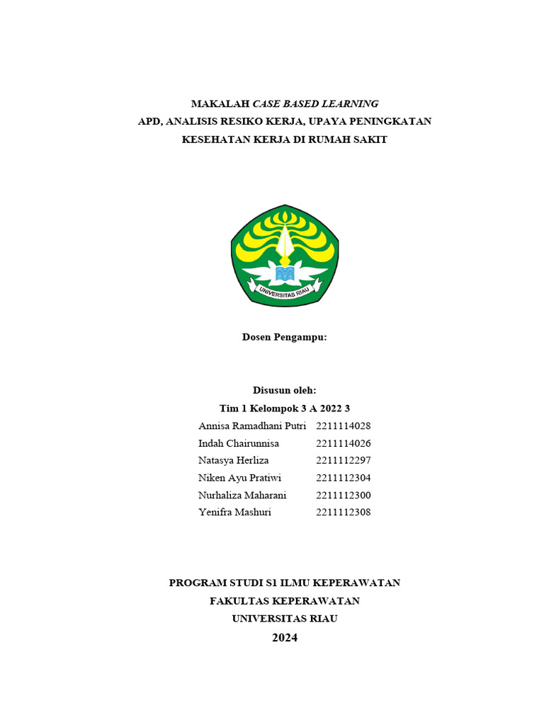 Makalah Kasus 1 | PDF