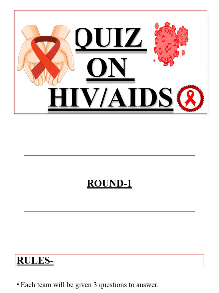 Quiz HIV | PDF | Diagnosis Of Hiv/Aids | Hiv/Aids