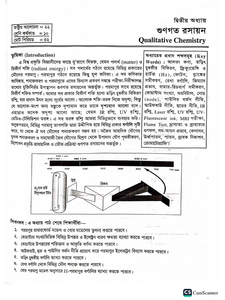HSC Chemistry 2nd Paper Chapter 2 Guide | PDF