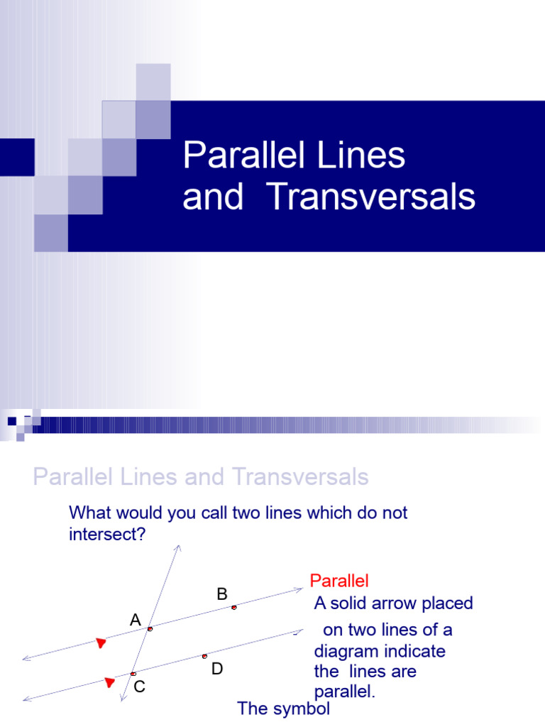 Parallel-Lines-With-Transversals - Class VI | PDF | Euclidean Geometry ...