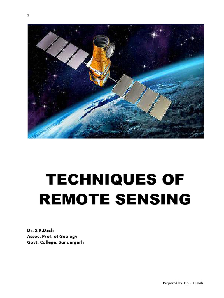 Techniques of Remotesensing | PDF | Electromagnetic Spectrum ...