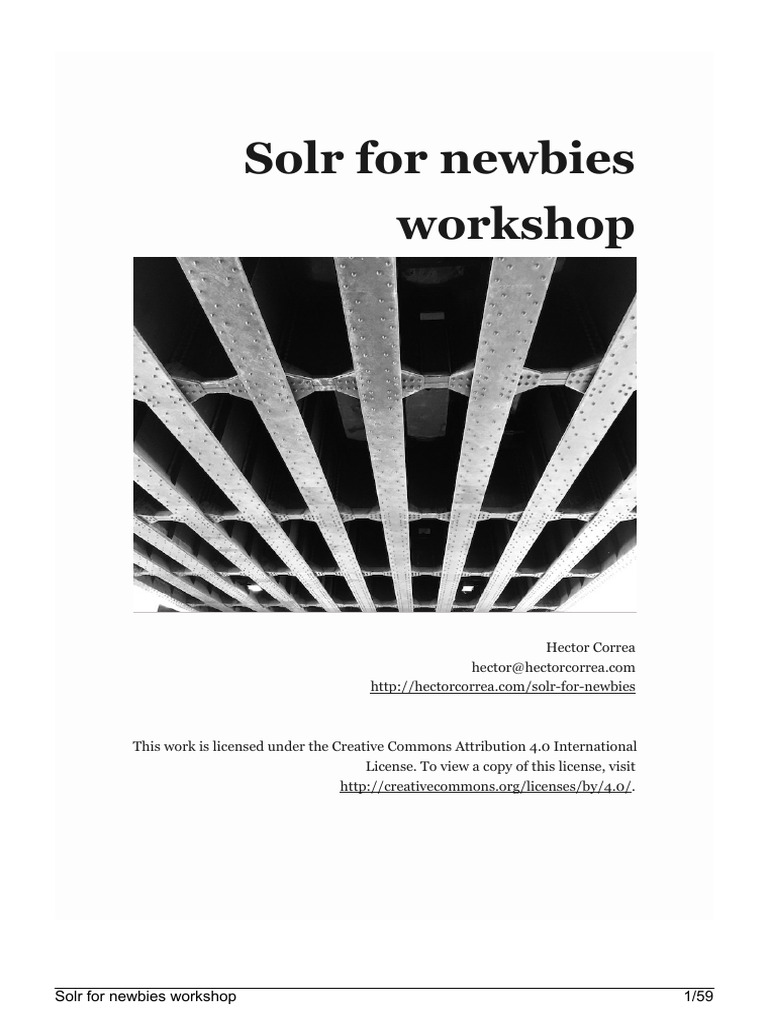 Tutorial | Download Free PDF | Xml Schema | Apache Solr