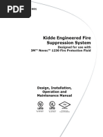 Kidde Fluoro-K Clean Agent Fire Suppression Systems K-45-001 | PDF ...