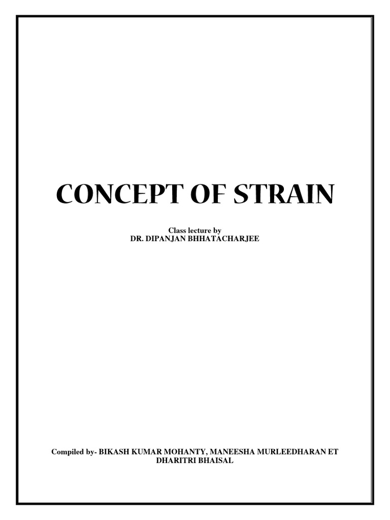 Strain | PDF | Geometry | Mechanics