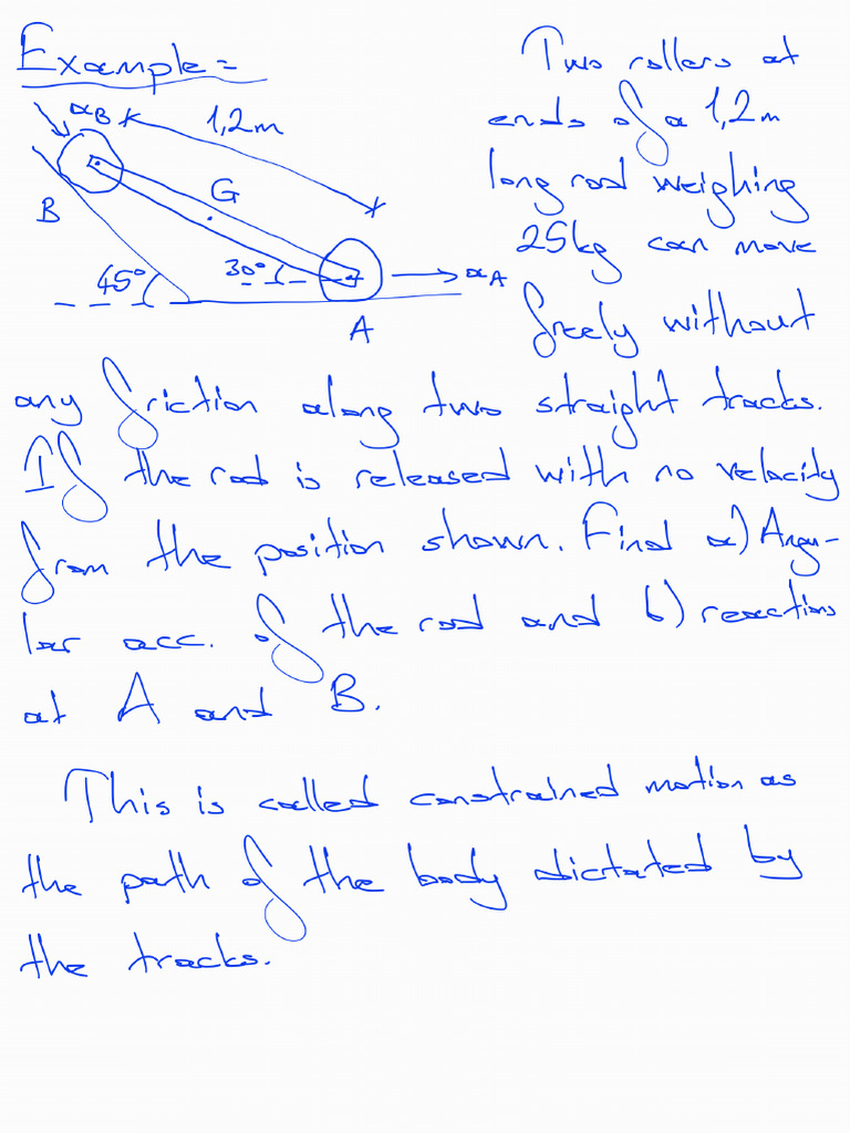 Example On Rigid Body Kinetics 3 - 231212 - 140047 | PDF