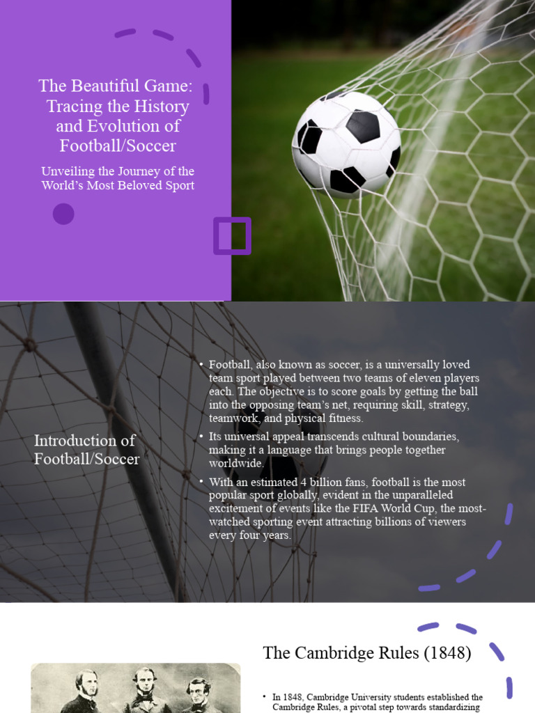 Tracing The History and Evolution of Football-Soccer | PDF ...