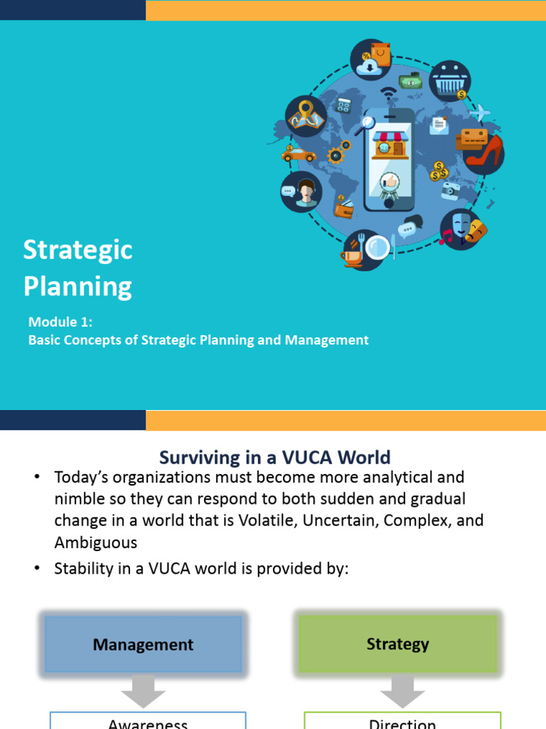 Strategic Planning in a VUCA World | PDF | Strategic Management | Strategic Planning