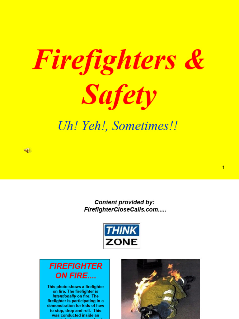 Firefighters&Safety | PDF | Firefighter | Safety