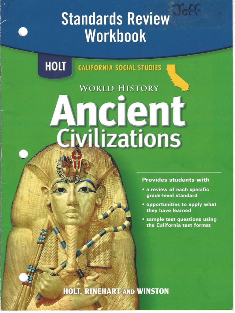 Ancient Civilizations Workbook (Grade 6) | PDF