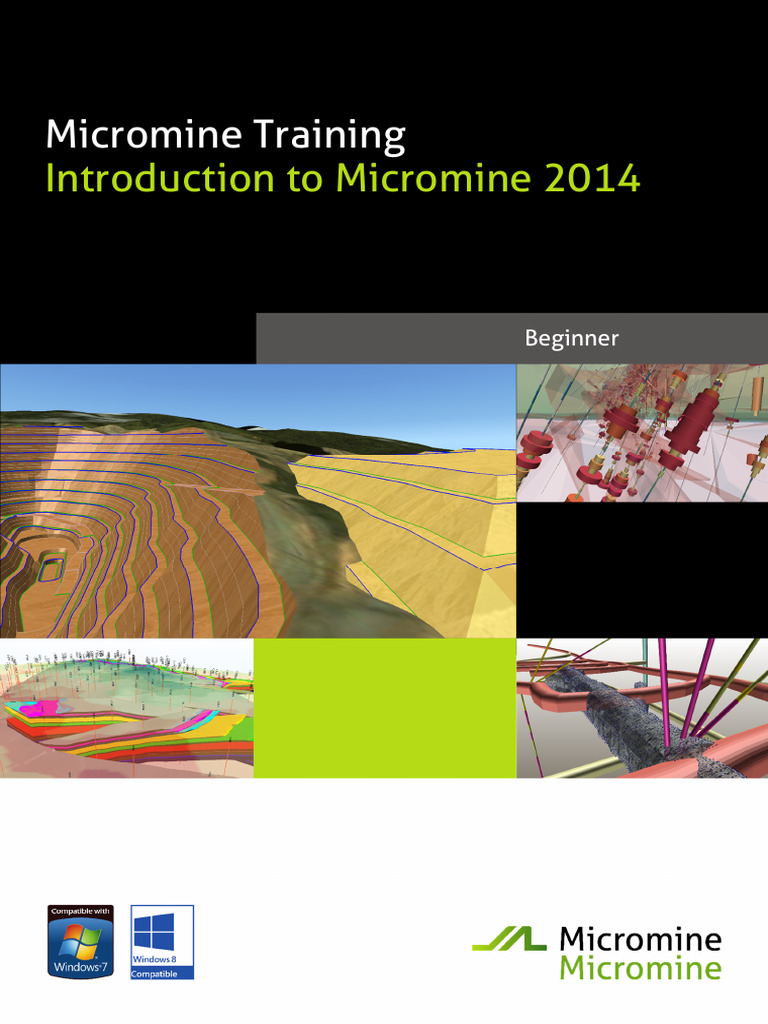 MM 1000 (2014) Introduction To Micromine (2014-07) | PDF | Computer ...