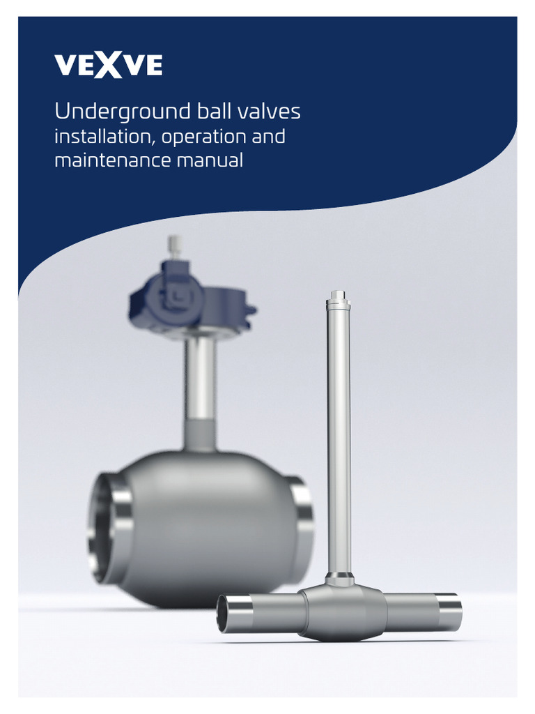 2020 Vexve Long Stem Ball Valves Manual En | PDF | Valve | Plumbing
