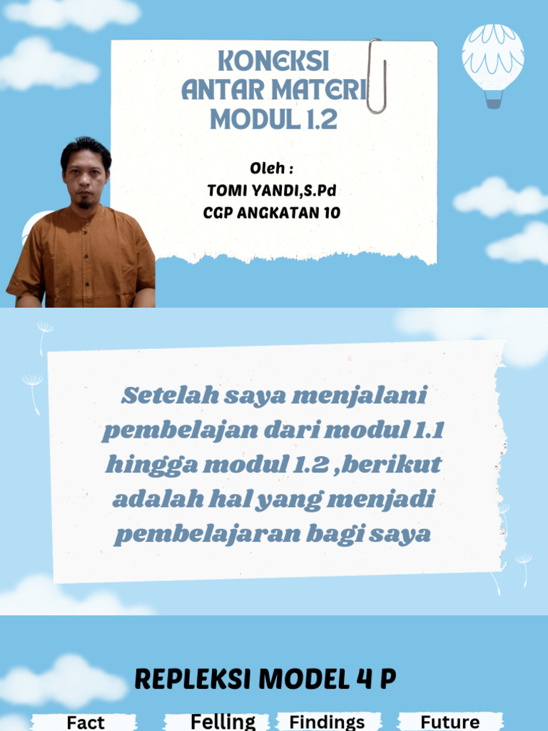 KONEKSI ANTAR MATERI MODUL 1.2 - Tomi Yandi | PDF