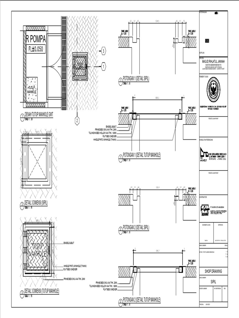 Tutup Manhole GWT | PDF Tutup Manhole GWT | PDF