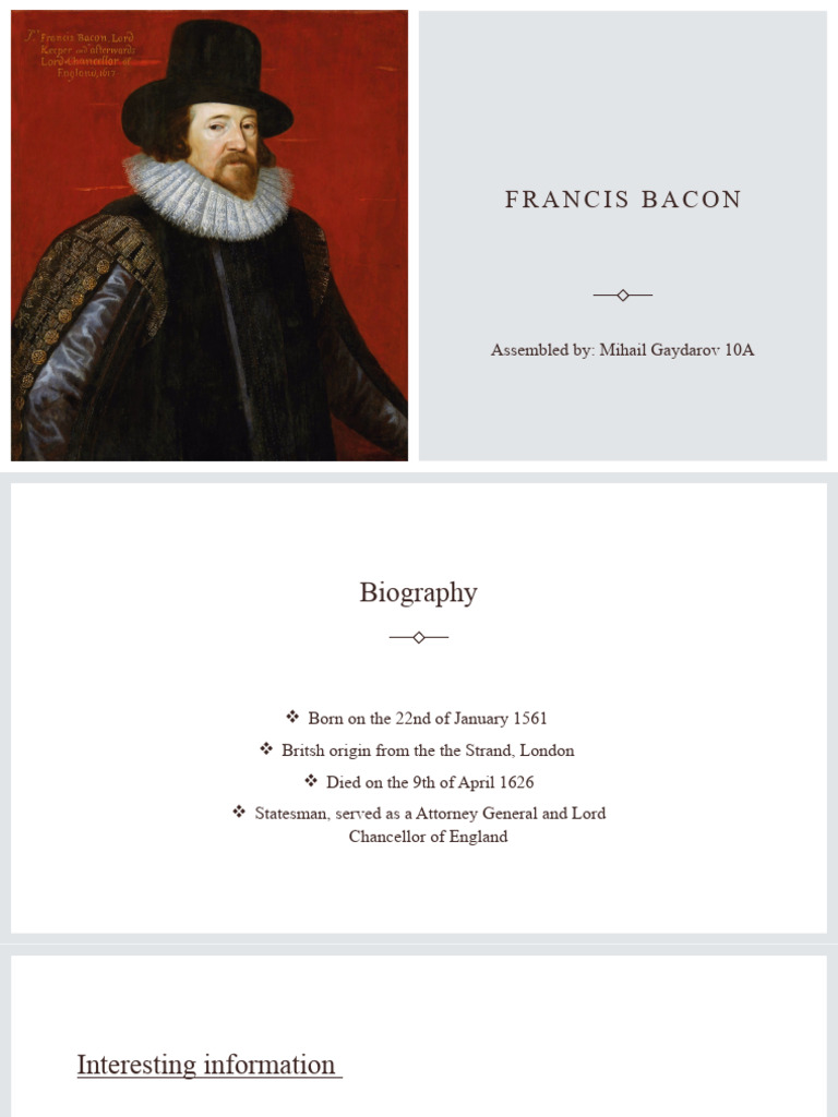Francis Bacon | PDF