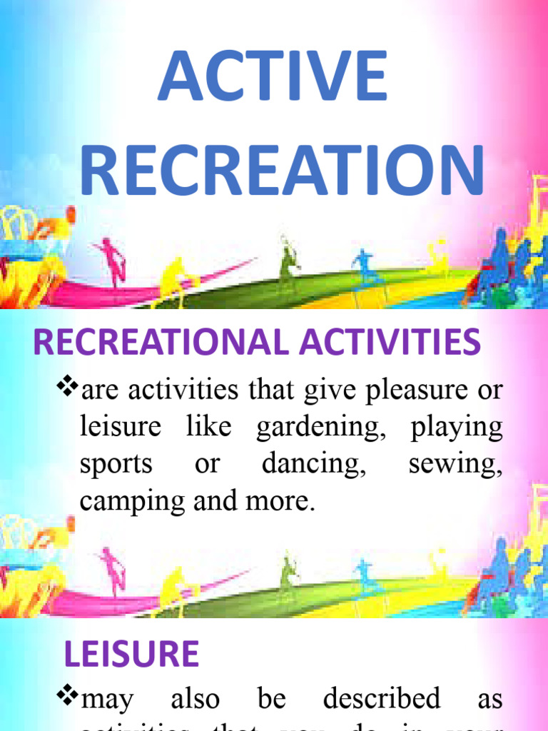 PE 9 Active Recreation PPT Quarter 4 | PDF