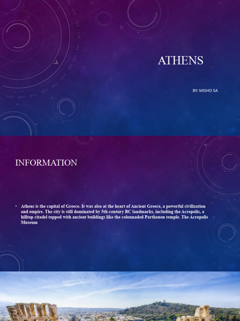 Athens: Capital of Ancient Greece | PDF