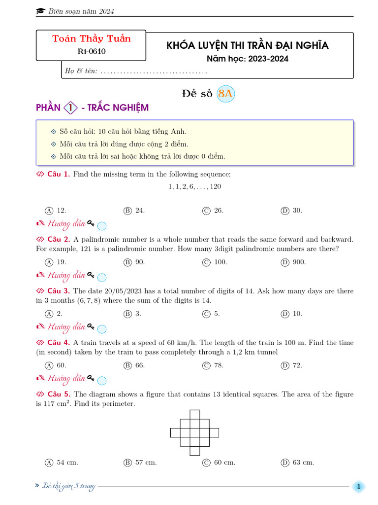Main DeKT TDN 2024 | PDF