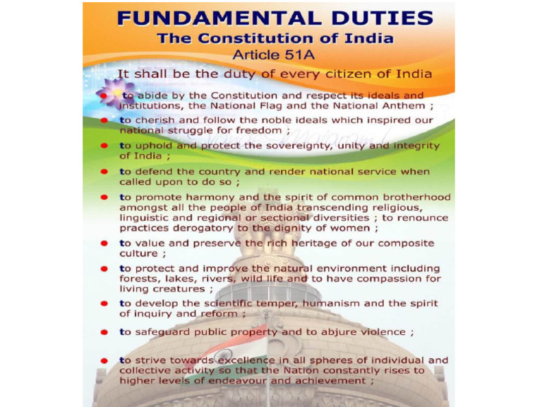 Fundamental Duties | PDF