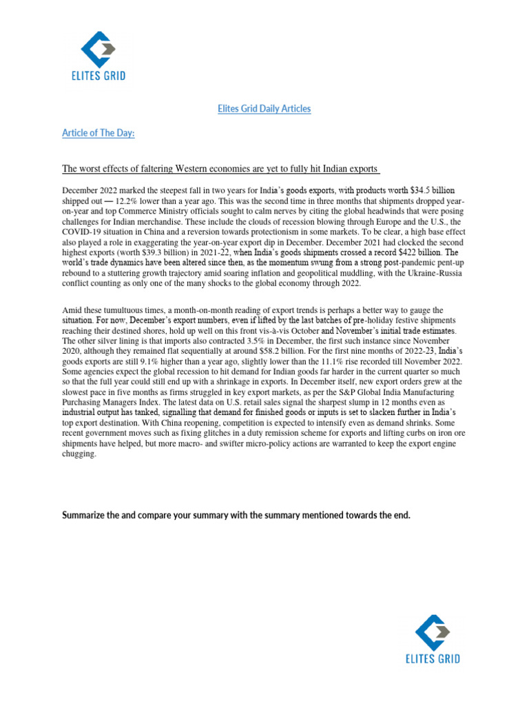 Article 39 | PDF | Recession | Macroeconomics