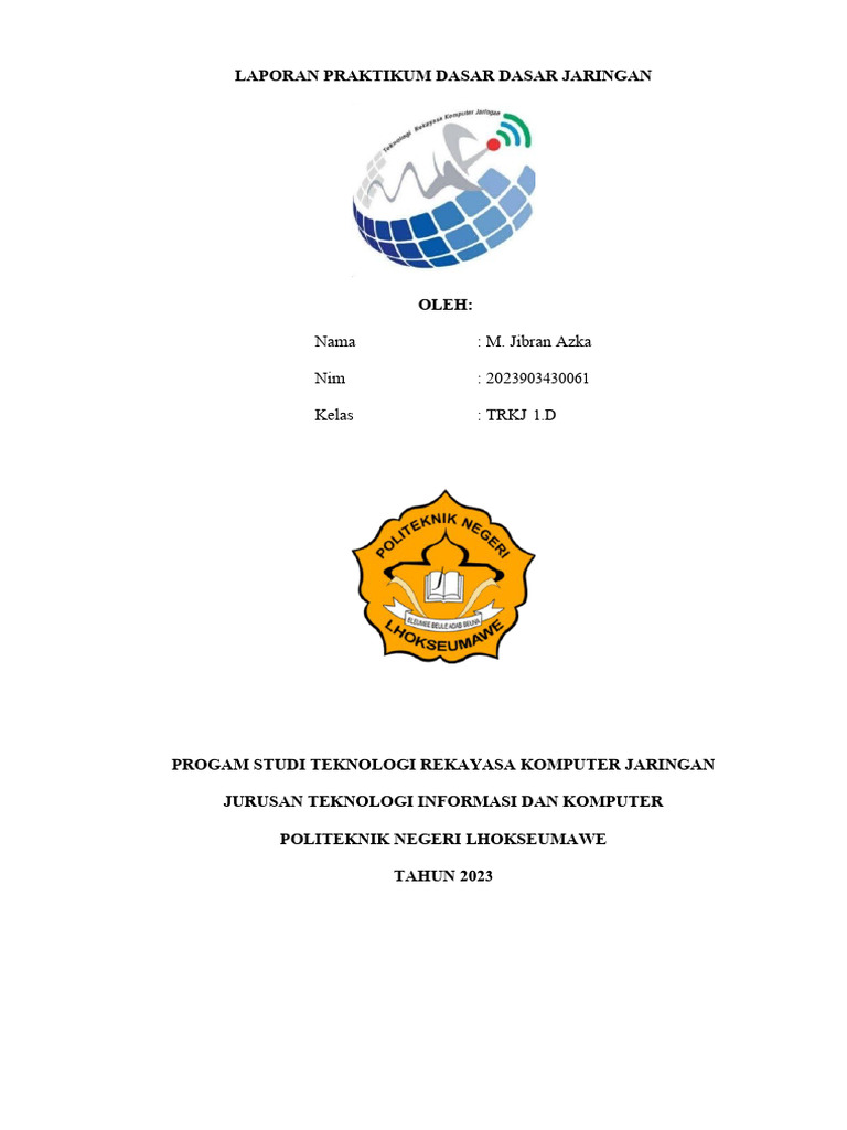 Laporan M. Jibran Azka | PDF