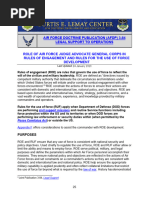 Rules of Engagement: Rules For The Use of Force For U.S. Forces, and ...