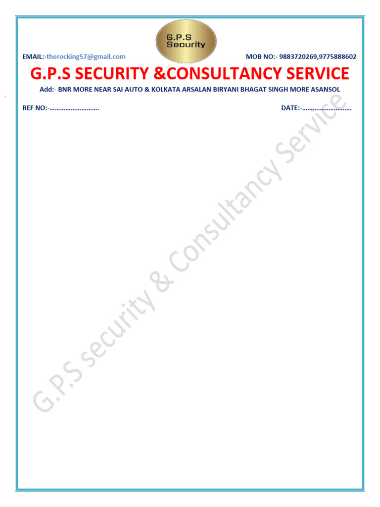 Letterhead Format 2 | PDF