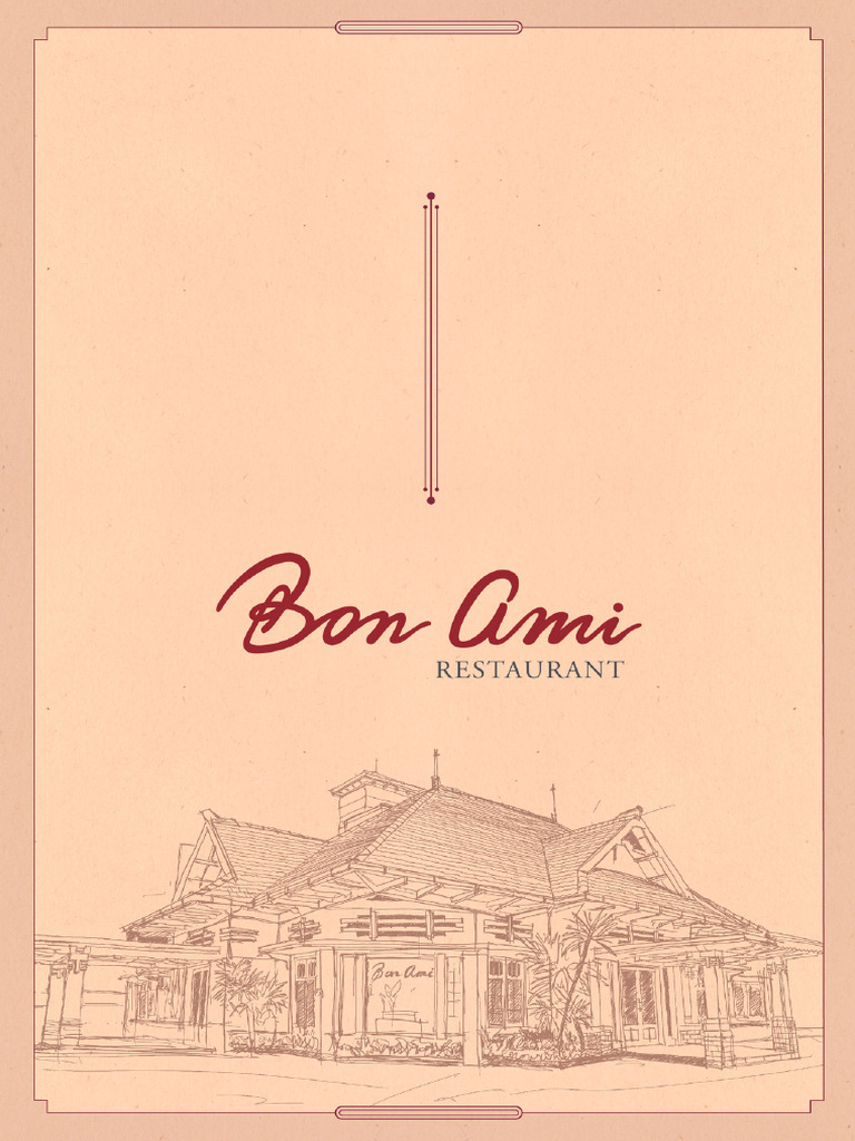 New Menu Bon Ami | PDF