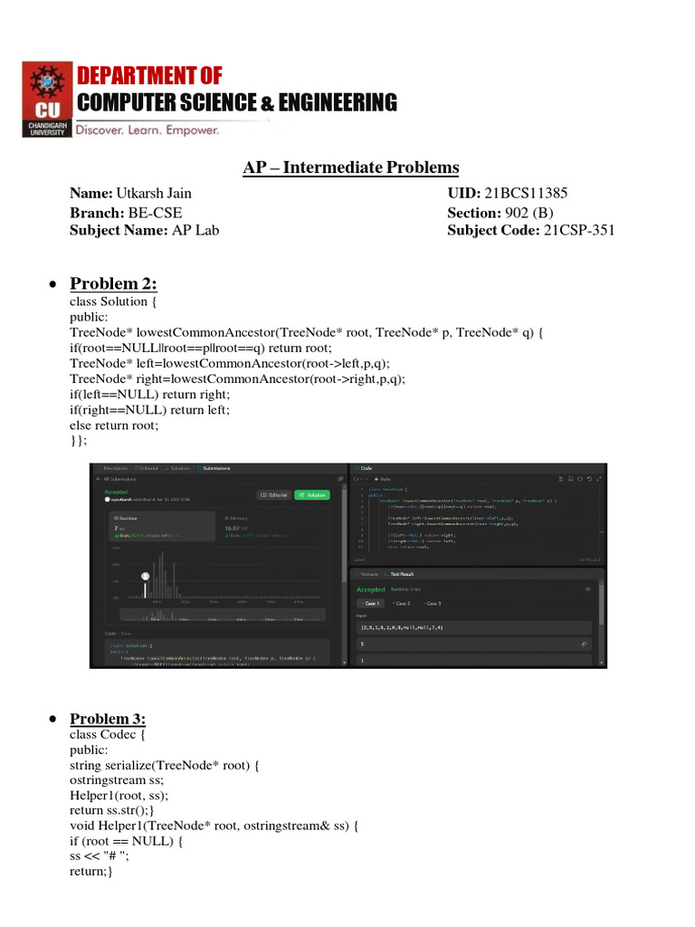 AP Intermidiate Worksheet | Download Free PDF | Computer Data | Computer Science