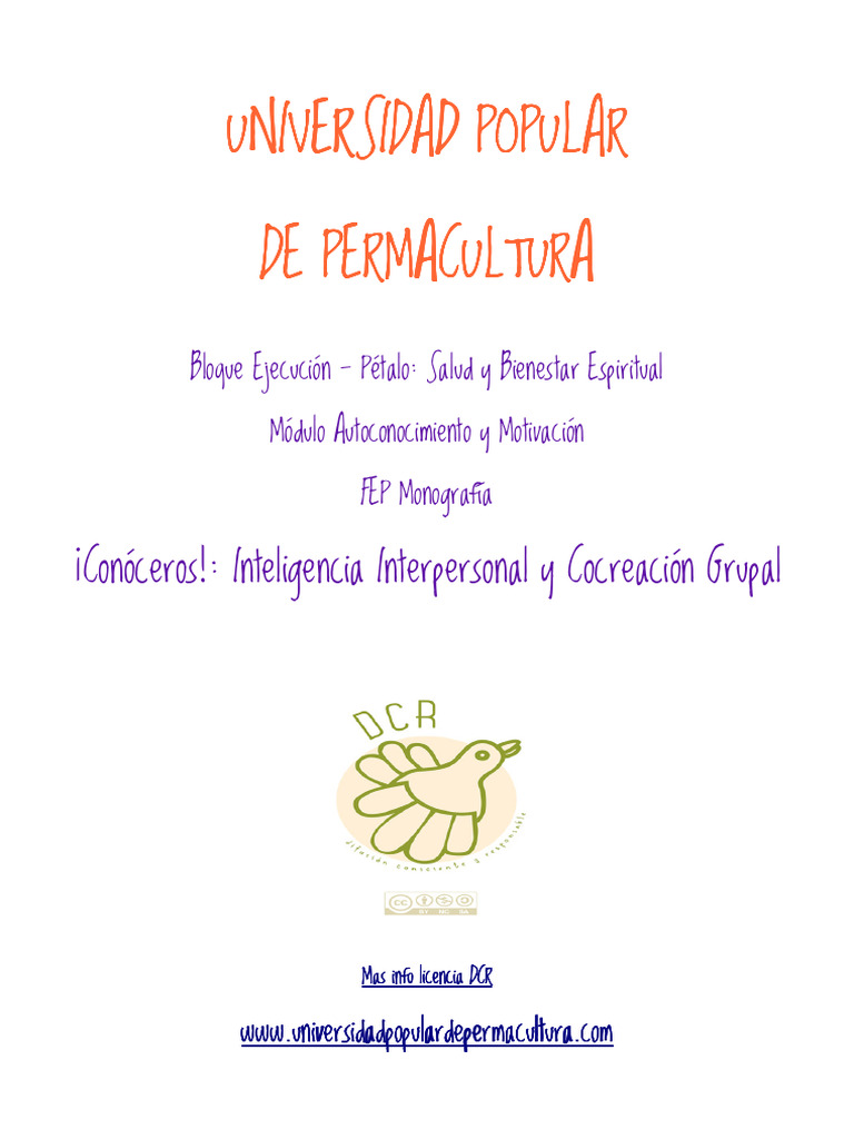 Monografía Conoceros (Kero) | PDF | Empatía | Liderazgo