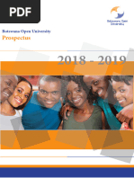 BOU Fees Structure for 2023/2024 | PDF | Fee | Diploma