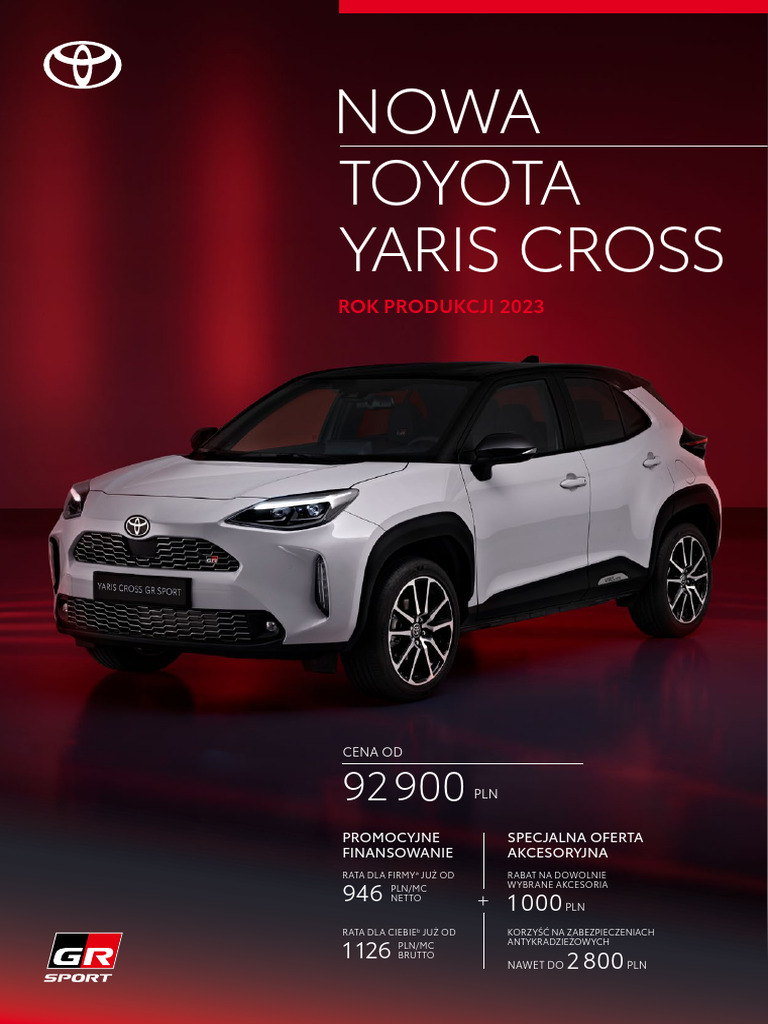 Spec Yaris Cross rp23 | PDF