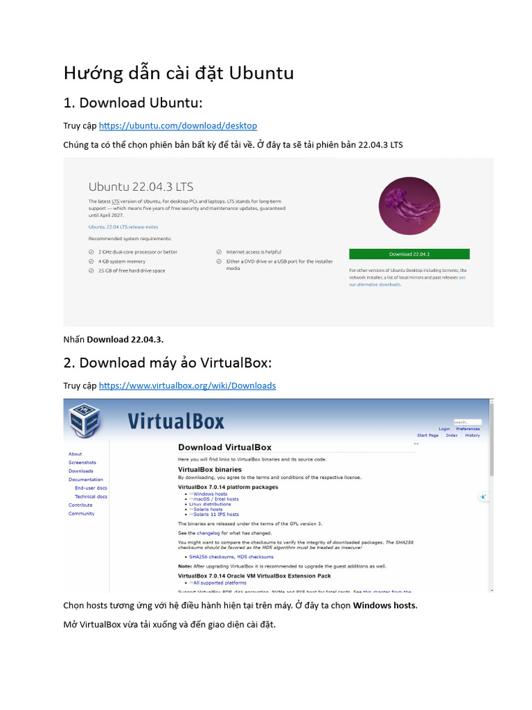 Ubuntu Instruction | PDF
