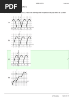 AP Precalculus Unit 2 MCQ Guide | PDF | Errors And Residuals ...