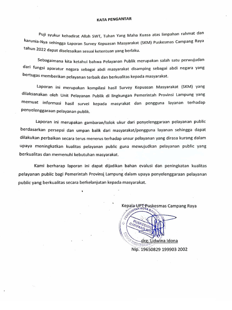 SKM Campang Raya | PDF