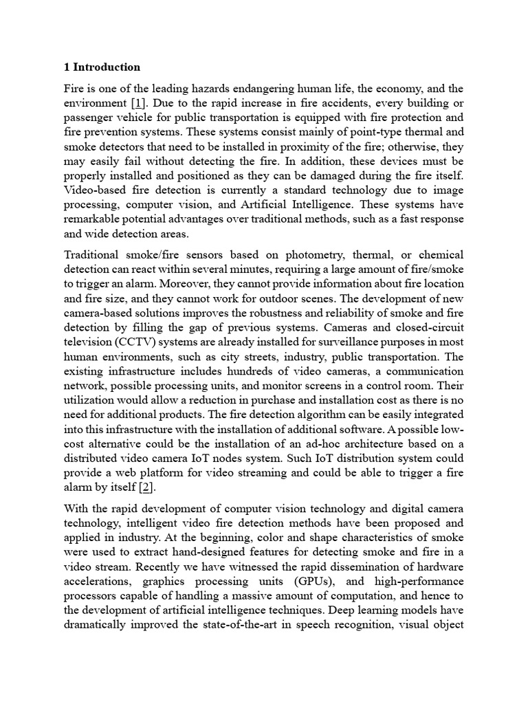 Smoke Detector Ed Pdf Deep Learning Computer Vision