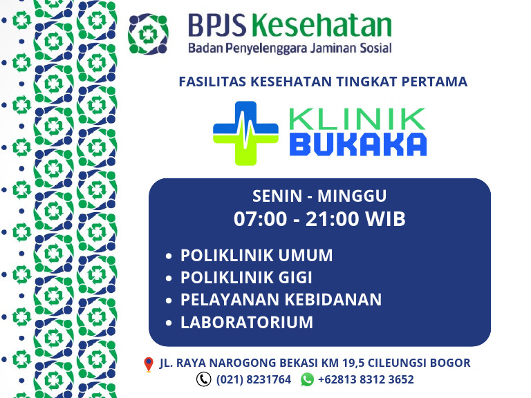 Spanduk BPJS Klinik Bukaka | PDF Spanduk BPJS Klinik Bukaka | PDF