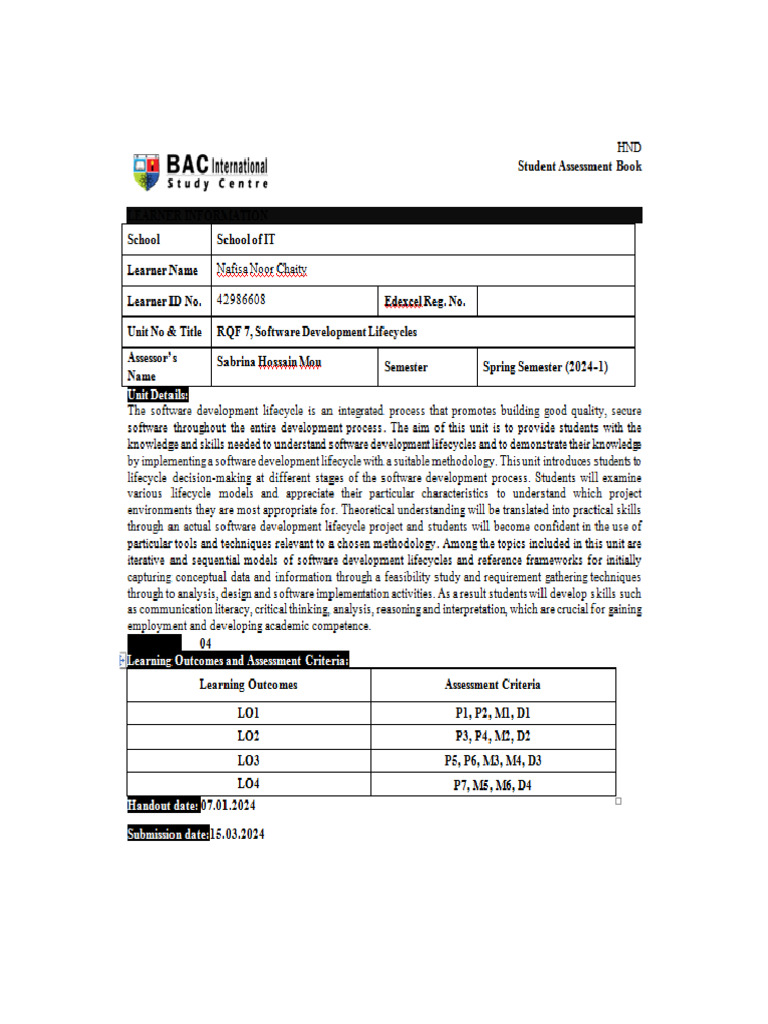 SDLC | Download Free PDF | Software Development Process | Feasibility Study