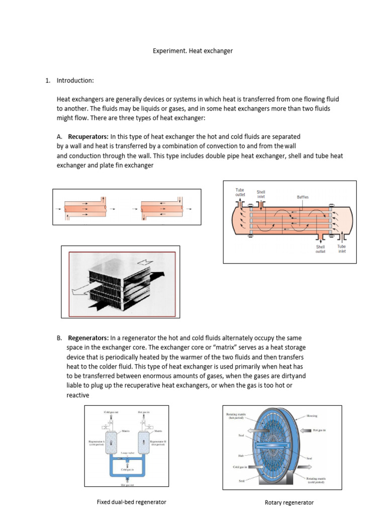 Heat Exchanger-1 | PDF | Heat Exchanger | Heat