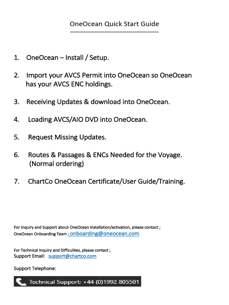 1-1.quick Stratup Guide For OneOcean - Normal Ordering | PDF | Computer ...
