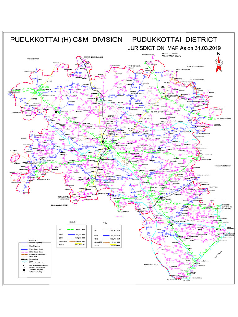 Pudukottai Map Full | PDF