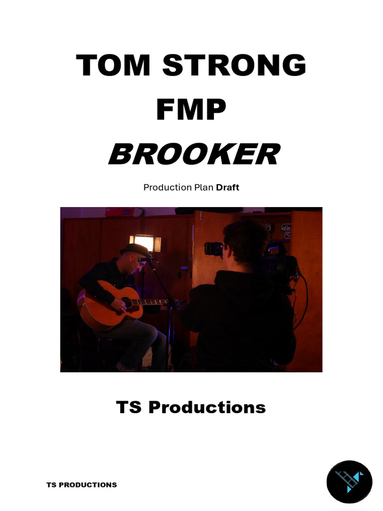 FMP Production Plan Draft 2 | PDF | Easter