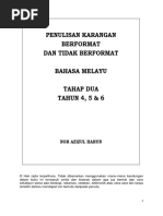 Nota Ringkas Morfologi SPM | PDF