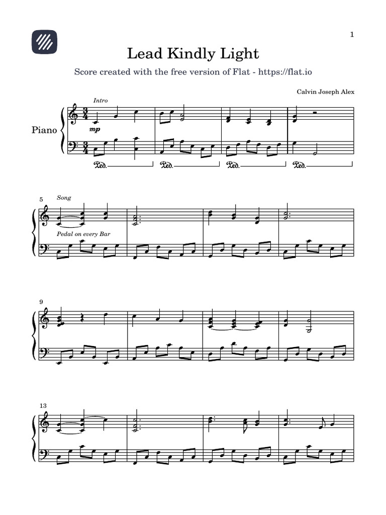 Lead Kindly Light | PDF