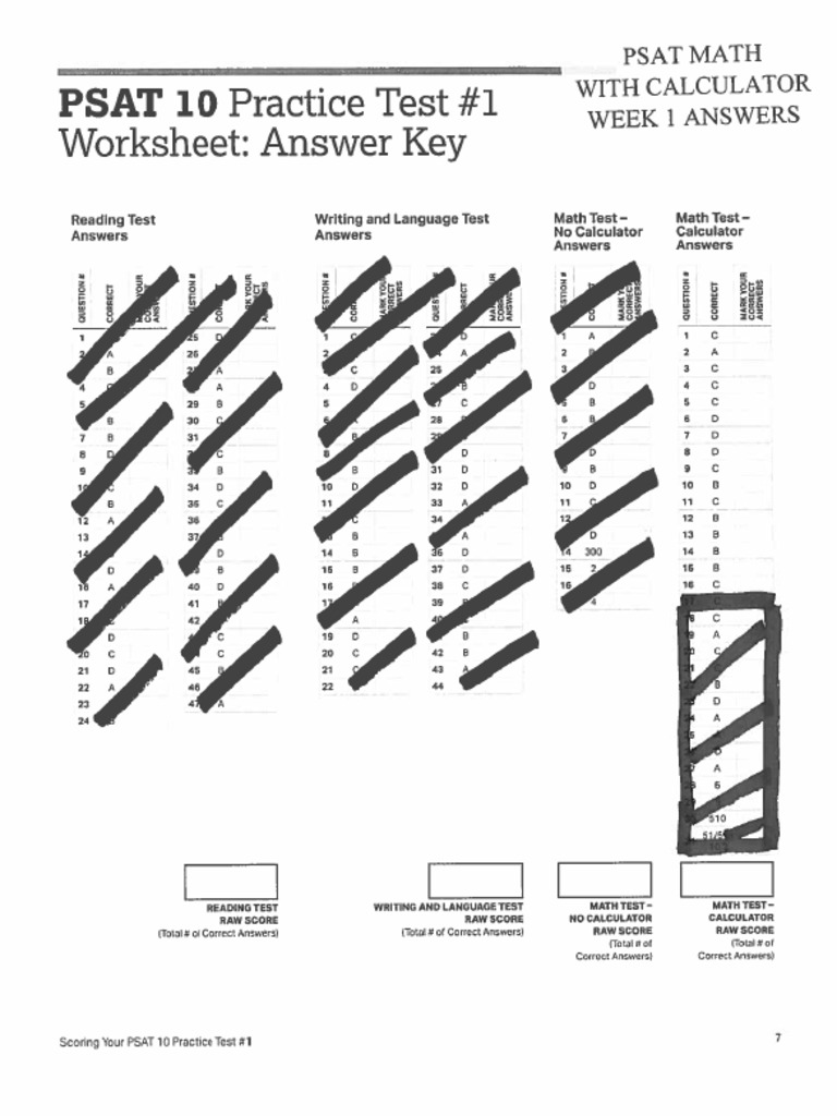 Psat Math With Calculator | PDF