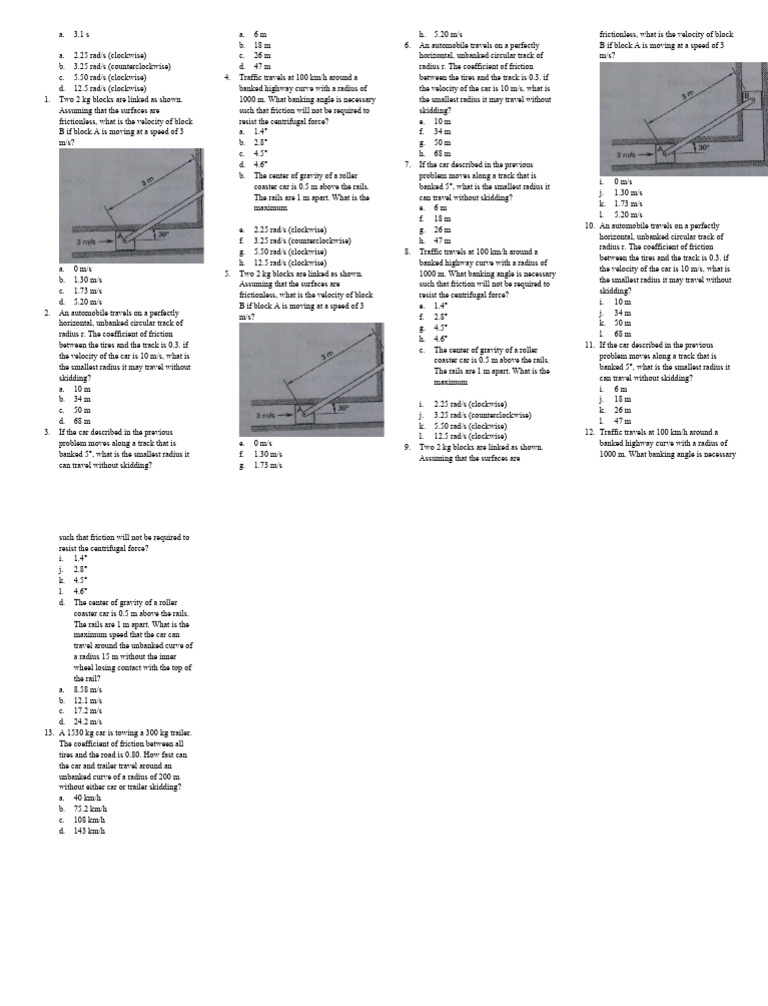 Problem Set 12 | PDF | Classical Mechanics | Mechanical Engineering