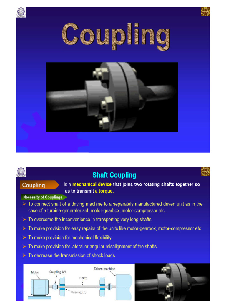 Shaft Coupling Essentials | PDF | Machines | Mechanical Engineering