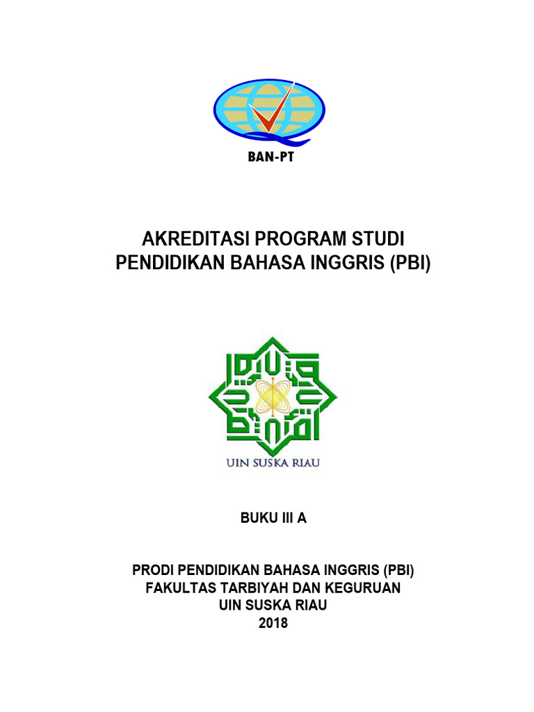 Borang 3a Prodi Pbi - Rev | PDF